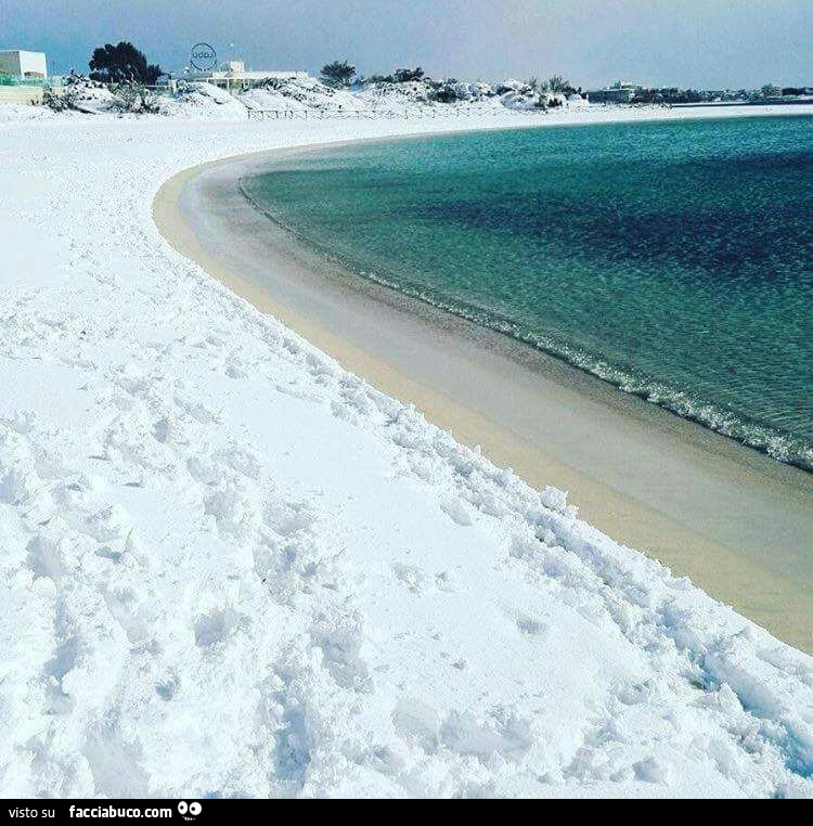 Neve al mare - Facciabuco.com
